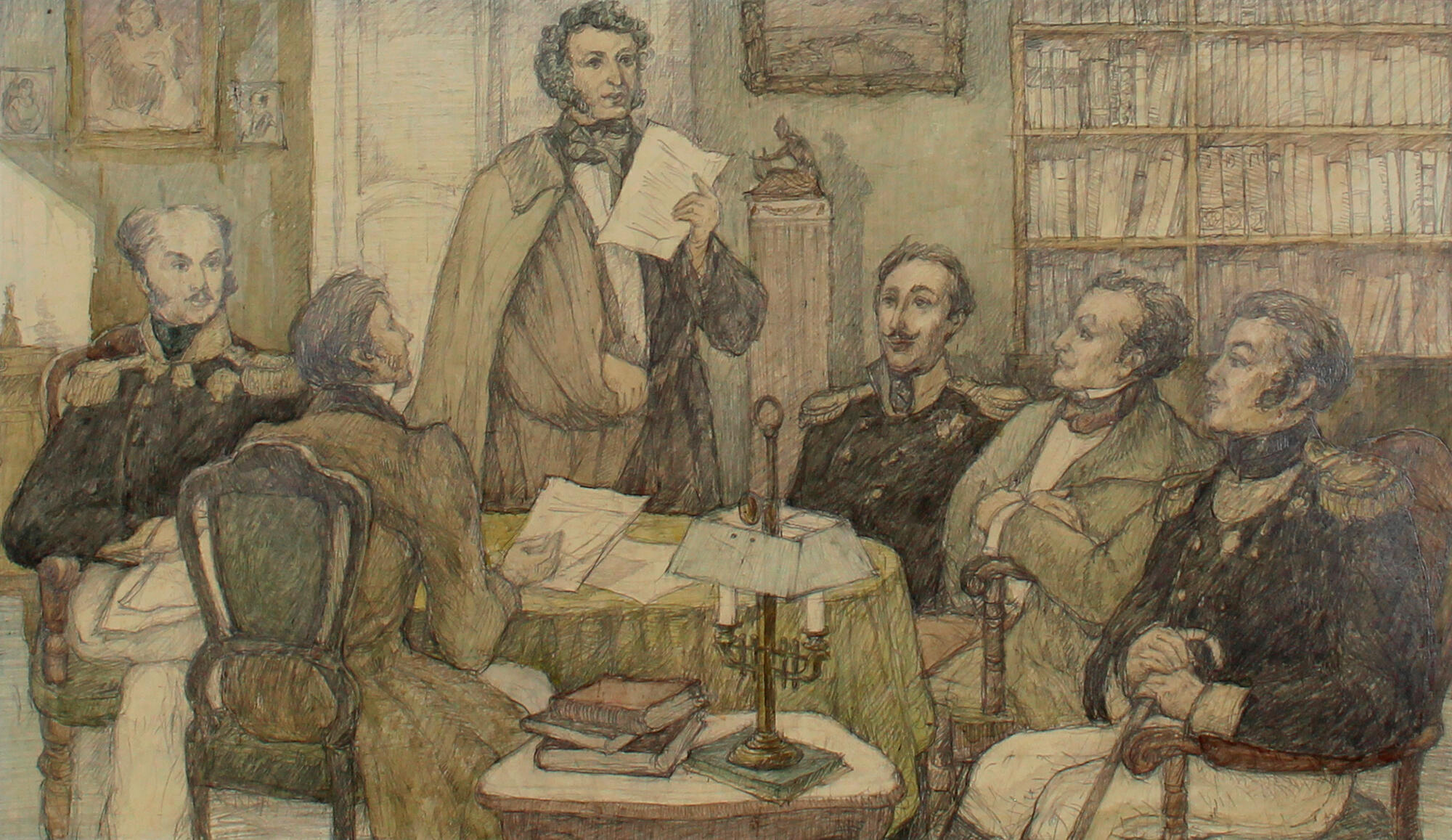 Какая то выставка - Пушкинские места в Молдове